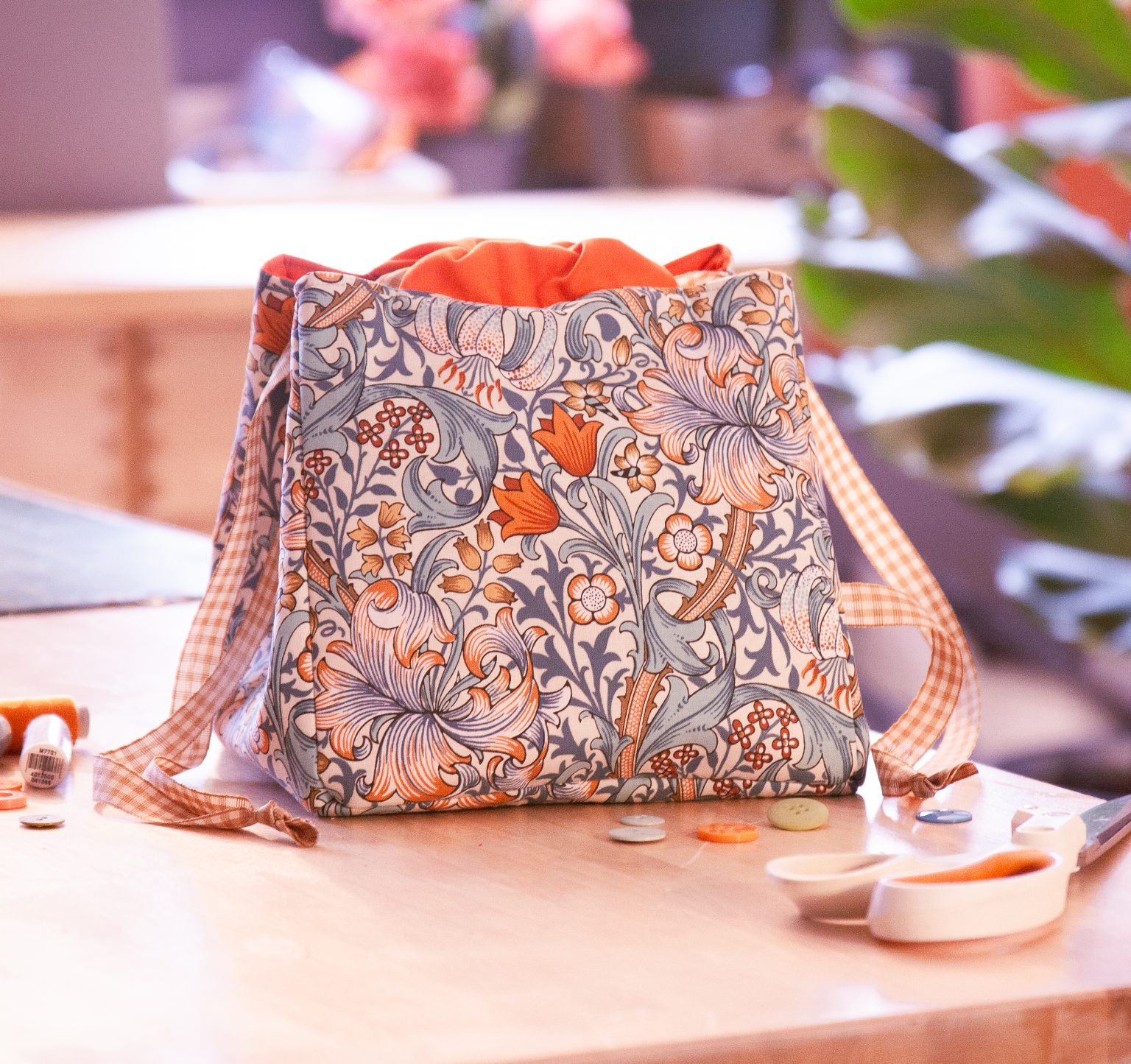 Drawstring Box Bag Sewing Instructions - Download – Debbie Shore Sewing