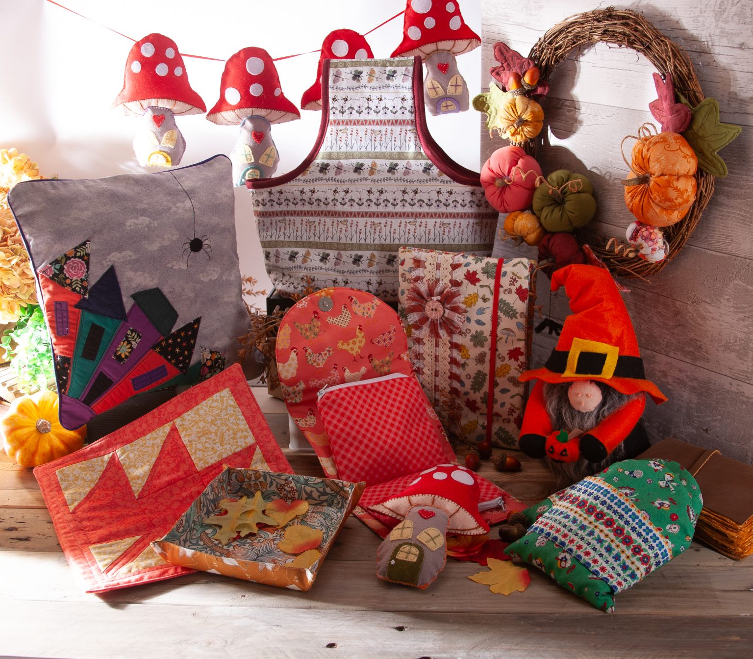 Half Yard Autumn Collection: Debbie's top 40 Half Yard sewing projects ...