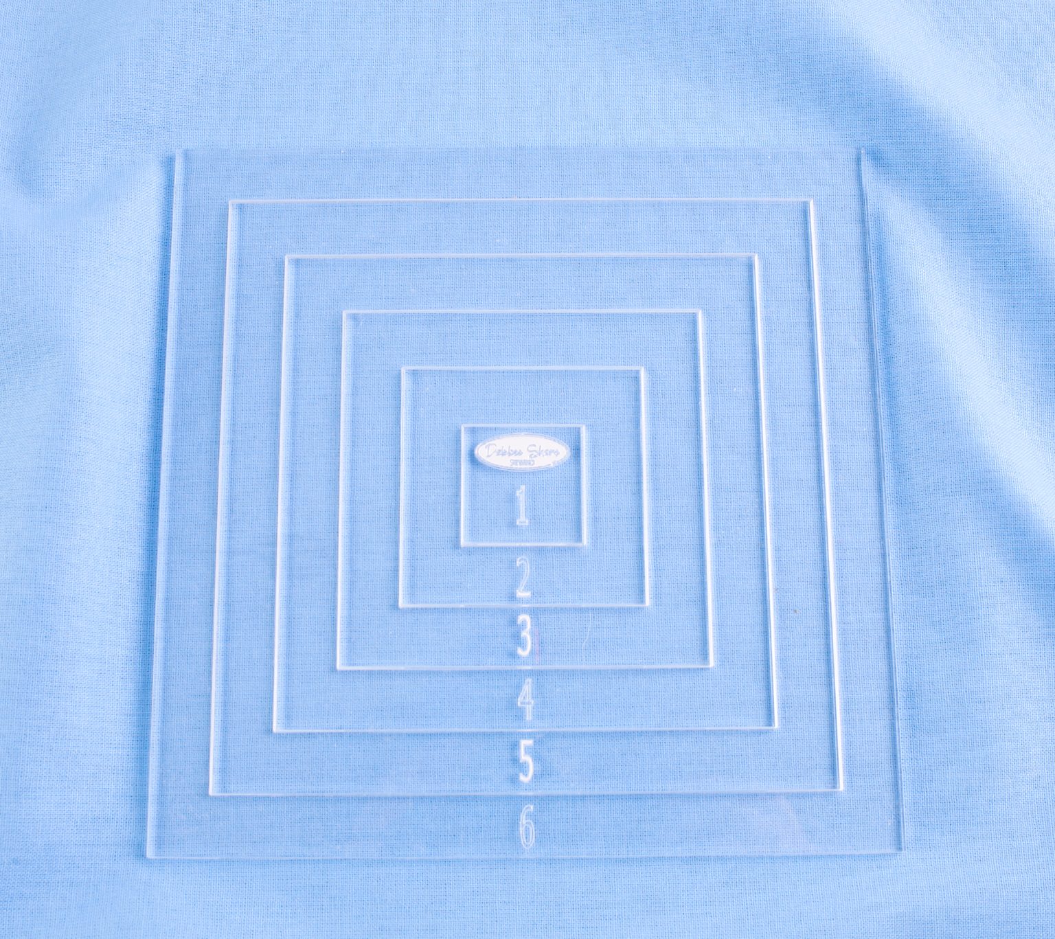 Nesting Squares Acrylic Templates – Debbie Shore Sewing