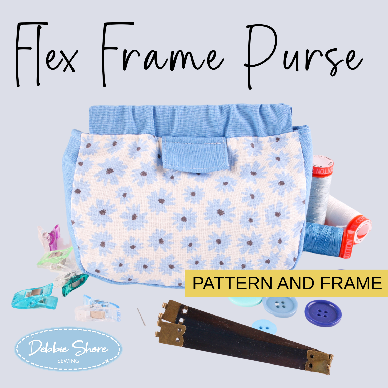 4.5" Flex Frame and Sewing Instructions – Debbie Shore Sewing