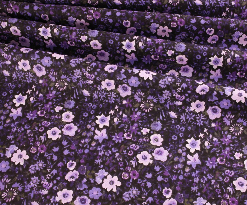Craft Cotton Co - Graphic Daisies Purple – Debbie Shore Sewing