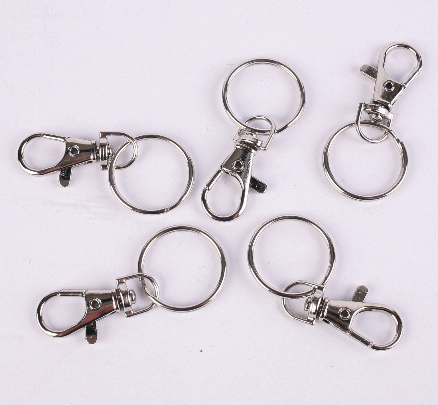 Five Swivel Snaps with Split Rings – Debbie Shore Sewing