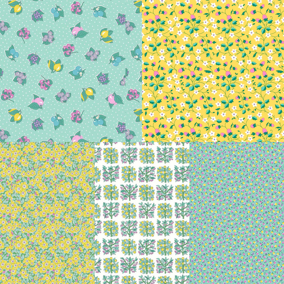 NEW Liberty Fabrics Gifts From The Garden 5 Fat Quarter Pack – Debbie ...
